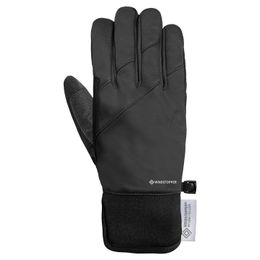 Reusch Damen Skihandschuhe "Arendal WINDSTOPPER TOUCH-TEC"schwarz, Gr. 6,5, unifarben, 92% Polyester, 4% Polyamid, 4% Polyurethan, Handschuhe, mit