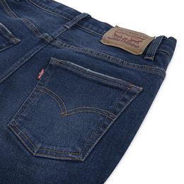 LEVI'S KIDS Jungen Stretch-Jeans "LVB STAY LOOSE TAPER JEANS", blau, Gr. 6, Denim/Jeans, Obermaterial: 68% Baumwolle, 30% Polyester, 2% Elasthan,