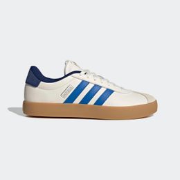 Herren Sneaker "VL COURT 3.0", adidas Sportswear, Gr. 45, wei&szlig;, Leder, Synthetik, Schuhe, inspiriert vom Design des adidas samba