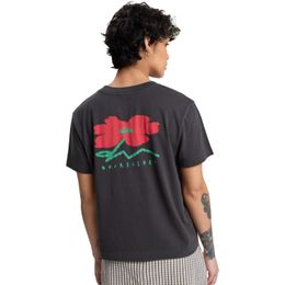 Quiksilver Damen T-Shirt "Standard", schwarz, Gr. XS, Obermaterial: 100% Baumwolle., Shirts