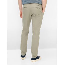 Brax Herren Chinohose "Style FABIO IN", beige, Gr. 42, Web, 97% Baumwolle, 3% Elasthan, Hosen