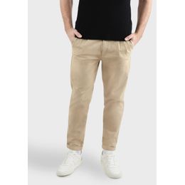 REDEFINED REBEL EST. 2013 REDEFINED REBEL Herren Stoffhose "Redefined Rebel Pants RRArian Pants", beige, Gr. L, Canvas, 98% Baumwolle 2% Elasthan, Hosen
