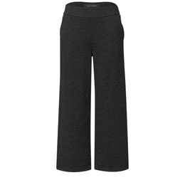 Street One Culotte Damen Gr&ouml;&szlig;e 40 schwarzmeliert