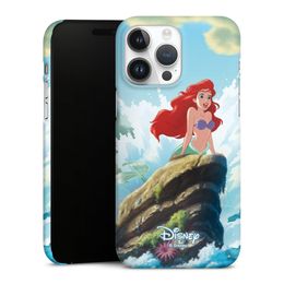 DeinDesign iPhone 14 Pro Max Handy Premium Case Smartphone Handyh&uuml;lle Schutzh&uuml;lle matt Official Licensed Product Arielle Die Meerjungfrau Mermaid Premium Case