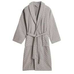 Gant Short Bathrobe female Grey size 44