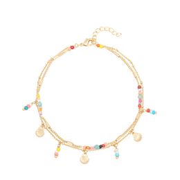 Cala Rose Fu&szlig;schmuck 'BEACH' Damen Gr&ouml;&szlig;e One Size gold