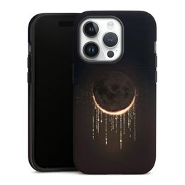 DeinDesign iPhone 14 Pro Handy Panzer Handyh&uuml;lle robuste Outdoor H&uuml;lle Schutzh&uuml;lle matt Full Moon Moon Light Tough Case