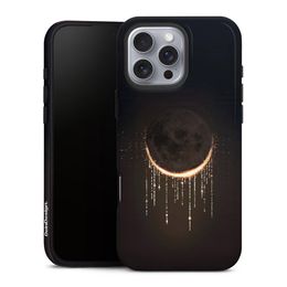 DeinDesign iPhone 16 Pro Max Handy Panzer Handyh&uuml;lle robuste Outdoor H&uuml;lle Schutzh&uuml;lle gl&auml;nzend Full Moon Moon Light Tough Case