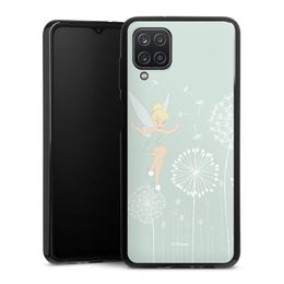 DeinDesign Galaxy A12 Handy Silikon H&uuml;lle Case schwarz Handyh&uuml;lle Dandelion Disney Tinkerbells