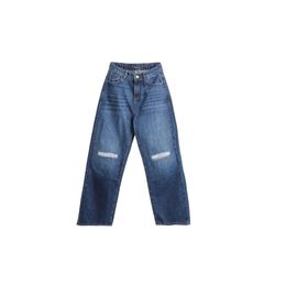 Solang Hose Denim l&auml;ssiger Schnitt M&auml;dchen Gr&ouml;&szlig;e 128 dunkelblau