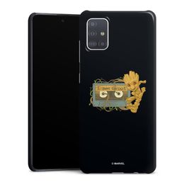 DeinDesign Galaxy A51 Handy Premium Case Smartphone Handyh&uuml;lle Schutzh&uuml;lle gl&auml;nzend Guardians Of The Galaxy Groot Marvel Premium Case