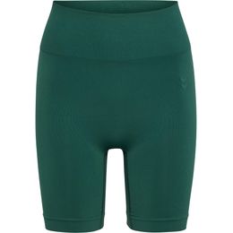 Hummel Sportshorts 'Flow' Damen Gr&ouml;&szlig;e S tanne