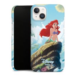 DeinDesign iPhone 14 Handy Premium Case Smartphone Handyh&uuml;lle Schutzh&uuml;lle matt Official Licensed Product Arielle Die Meerjungfrau Mermaid Premium Case