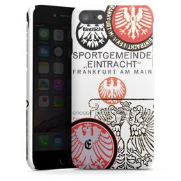 DeinDesign iPhone SE (2020) Handy Premium Case Smartphone Handyh&uuml;lle Schutzh&uuml;lle matt Eintracht Frankfurt Retro Official Licensed Product Premium Case