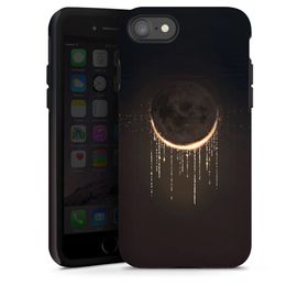 DeinDesign iPhone SE (2020) Handy Panzer Handyh&uuml;lle robuste Outdoor H&uuml;lle Schutzh&uuml;lle matt Moon Light Full Moon Tough Case