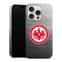 DeinDesign iPhone 15 Pro Handy Premium Case Smartphone Handyh&uuml;lle Schutzh&uuml;lle gl&auml;nzend Eintracht Frankfurt Sge Logo Premium Case