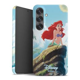 DeinDesign Galaxy S25 Handy Premium Case Smartphone Handyh&uuml;lle Schutzh&uuml;lle matt Official Licensed Product Arielle Die Meerjungfrau Mermaid Premium Case