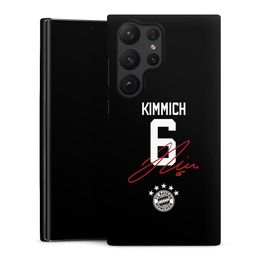 DeinDesign Galaxy S23 Ultra Handy Premium Case Smartphone Handyh&uuml;lle Schutzh&uuml;lle matt Fcb Fc Bayern M&uuml;nchen Kimmich Premium Case