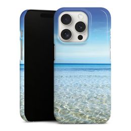 DeinDesign iPhone 15 Pro Handy Premium Case Smartphone Handyh&uuml;lle Schutzh&uuml;lle gl&auml;nzend Urlaub Sky Ocean Premium Case