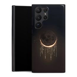 DeinDesign Galaxy S23 Ultra Handy Premium Case Smartphone Handyh&uuml;lle Schutzh&uuml;lle gl&auml;nzend Full Moon Moon Light Premium Case