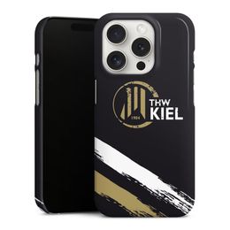 DeinDesign iPhone 15 Pro Handy Premium Case Smartphone Handyh&uuml;lle Schutzh&uuml;lle gl&auml;nzend Logo Handball Thw Kiel Premium Case