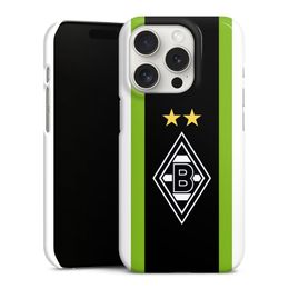 DeinDesign iPhone 15 Pro Handy Premium Case Smartphone Handyh&uuml;lle Schutzh&uuml;lle gl&auml;nzend Logo Gladbach Borussia M&ouml;nchengladbach Premium Case