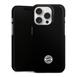 DeinDesign iPhone 15 Pro Handy Premium Case Smartphone Handyh&uuml;lle Schutzh&uuml;lle gl&auml;nzend Official Licensed Product Fcb Fc Bayern M&uuml;nchen Premium Case