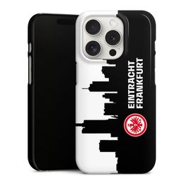 DeinDesign iPhone 15 Pro Handy Premium Case Smartphone Handyh&uuml;lle Schutzh&uuml;lle gl&auml;nzend Eintracht Frankfurt Sge Official Licensed Product Premium Case