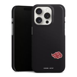 DeinDesign iPhone 15 Pro Handy Premium Case Smartphone Handyh&uuml;lle Schutzh&uuml;lle gl&auml;nzend Naruto Shippuden Akatsuki Official Licensed Product Premium Case