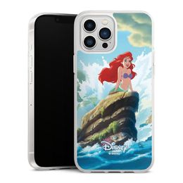DeinDesign iPhone 13 Pro Max Handy Silikon H&uuml;lle Case transparent Handyh&uuml;lle Official Licensed Product Arielle Die Meerjungfrau Mermaid Silikon Case