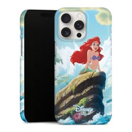 DeinDesign iPhone 15 Pro Max Handy Premium Case Smartphone Handyh&uuml;lle Schutzh&uuml;lle gl&auml;nzend Official Licensed Product Arielle Die Meerjungfrau Mermaid Premium 