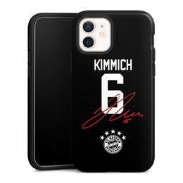 DeinDesign iPhone 12 mini Handy Panzer Handyh&uuml;lle robuste Outdoor H&uuml;lle Schutzh&uuml;lle gl&auml;nzend Fcb Fc Bayern M&uuml;nchen Kimmich Tough Case