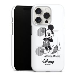 DeinDesign iPhone 15 Pro Handy Premium Case Smartphone Handyh&uuml;lle Schutzh&uuml;lle gl&auml;nzend Mickey Mouse Disney Official Licensed Product Premium Case