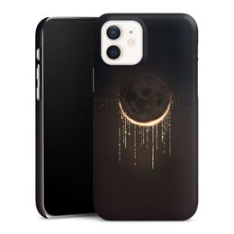 DeinDesign iPhone 12 Handy Premium Case Smartphone Handyh&uuml;lle Schutzh&uuml;lle matt Full Moon Moon Light Premium Case