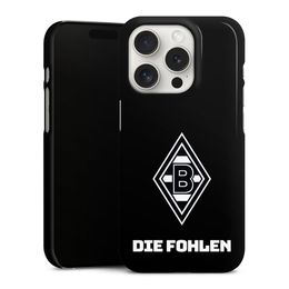 DeinDesign iPhone 15 Pro Handy Premium Case Smartphone Handyh&uuml;lle Schutzh&uuml;lle gl&auml;nzend Die Fohlen Gladbach Borussia M&ouml;nchengladbach Premium Case