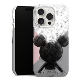 DeinDesign iPhone 15 Pro Handy Premium Case Smartphone Handyh&uuml;lle Schutzh&uuml;lle gl&auml;nzend Marble Disney Mickey Mouse Premium Case