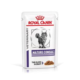 12x85g Royal Canin MATURE CONSULT Feine St&uuml;ckchen in So&szlig;e