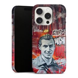 DeinDesign iPhone 15 Pro Handy Premium Case Smartphone Handyh&uuml;lle Schutzh&uuml;lle gl&auml;nzend 1. Fc Kaiserslautern 1. Fck Fritz Walter Premium Case