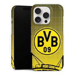 DeinDesign iPhone 15 Pro Handy Premium Case Smartphone Handyh&uuml;lle Schutzh&uuml;lle gl&auml;nzend Bvb Stadium Borussia Dortmund Premium Case
