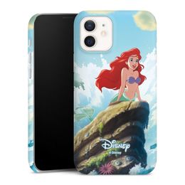 DeinDesign iPhone 12 Handy Premium Case Smartphone Handyh&uuml;lle Schutzh&uuml;lle matt Arielle Die Meerjungfrau Official Licensed Product Mermaid Premium Case