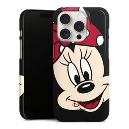 DeinDesign iPhone 15 Pro Handy Premium Case Smartphone Handyh&uuml;lle Schutzh&uuml;lle gl&auml;nzend Disney Minnie Mouse Official Licensed Product Premium Case