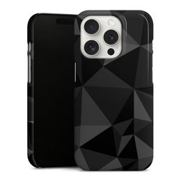 DeinDesign iPhone 15 Pro Handy Premium Case Smartphone Handyh&uuml;lle Schutzh&uuml;lle gl&auml;nzend Abstract Muster Geometric Premium Case