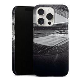 DeinDesign iPhone 15 Pro Handy Premium Case Smartphone Handyh&uuml;lle Schutzh&uuml;lle gl&auml;nzend Stadium Fcb Fc Bayern M&uuml;nchen Premium Case