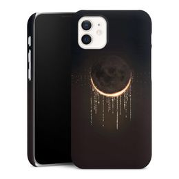DeinDesign iPhone 12 mini Handy Premium Case Smartphone Handyh&uuml;lle Schutzh&uuml;lle matt Full Moon Moon Light Premium Case