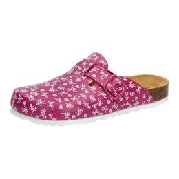 Lico Pantolette Damen Gr&ouml;&szlig;e 37 lila / wei&szlig;