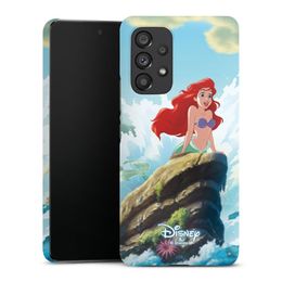 DeinDesign Galaxy A53 5G Handy Premium Case Smartphone Handyh&uuml;lle Schutzh&uuml;lle gl&auml;nzend Official Licensed Product Mermaid Arielle Die Meerjungfrau Premium Case