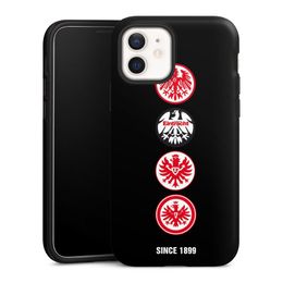 DeinDesign iPhone 12 Handy Panzer Handyh&uuml;lle robuste Outdoor H&uuml;lle Schutzh&uuml;lle matt Eintracht Frankfurt Soccer Sge Tough Case