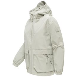 Navahoo Damen Outdoorjacke "Donnerwetter 14", beige, Gr. XL, Obermaterial: 100% Nylon. Innenfutter: 62% Polyester, 33% Viskose, 5% Elasthan.