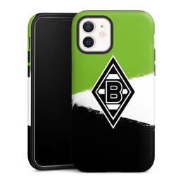 DeinDesign iPhone 12 Handy Panzer Handyh&uuml;lle robuste Outdoor H&uuml;lle Schutzh&uuml;lle matt Borussia M&ouml;nchengladbach Bmg Official Licensed Product Tough Case