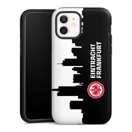 DeinDesign iPhone 12 Handy Panzer Handyh&uuml;lle robuste Outdoor H&uuml;lle Schutzh&uuml;lle matt Eintracht Frankfurt Official Licensed Product Sge Tough Case